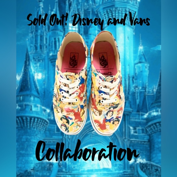Disney Vans | Shoes | Disney X Vans Sold Out The Yellow And Blue Disney ...